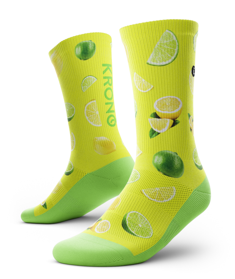KRONO bas citron lime VERT - Grandeur M/G